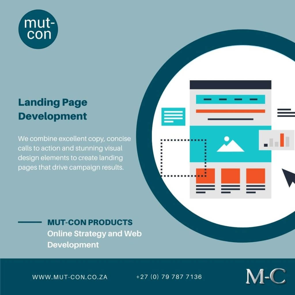 Landing Page Development - Mut-Con Business Advisory Services